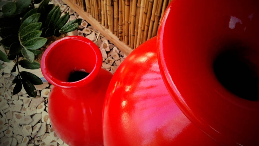 Lombok Pottery, Bali Pottery, Handmade Pottery, Garden Pot